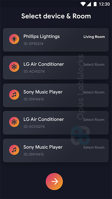 Smart Home Android App + Smart Home iOS App Template | HTML + Css IONIC 3 by opuslabworks